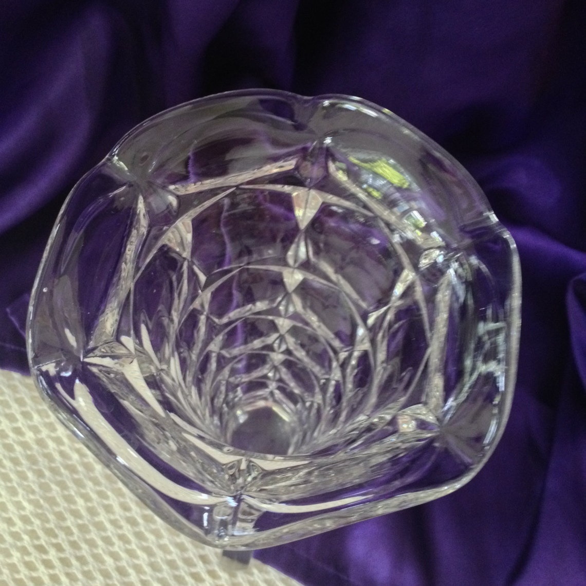 Art Deco Rocket Vase, Indiana Constellation 300, Tripod Footed , Early ...