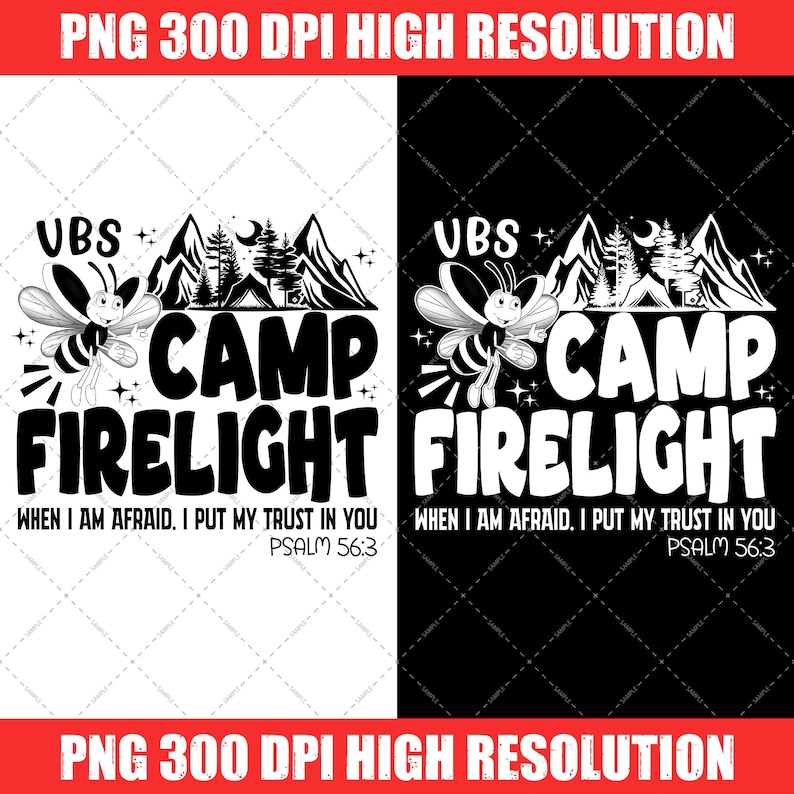 Camp Firelight PNG, Vaction Bible School Digital Download, VBS 2024 ...