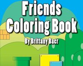 Mario & Friends Coloring Book instant Download - Etsy