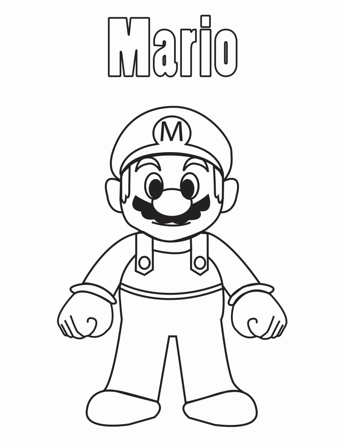 Mario & Friends Coloring Book (instant Download) - Etsy