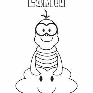 Mario & Friends Coloring Book (instant Download) - Etsy