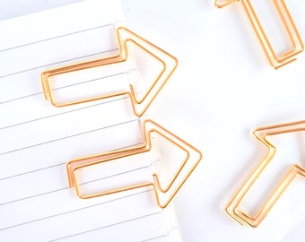 Gold Arrow Paperclip | Etsy