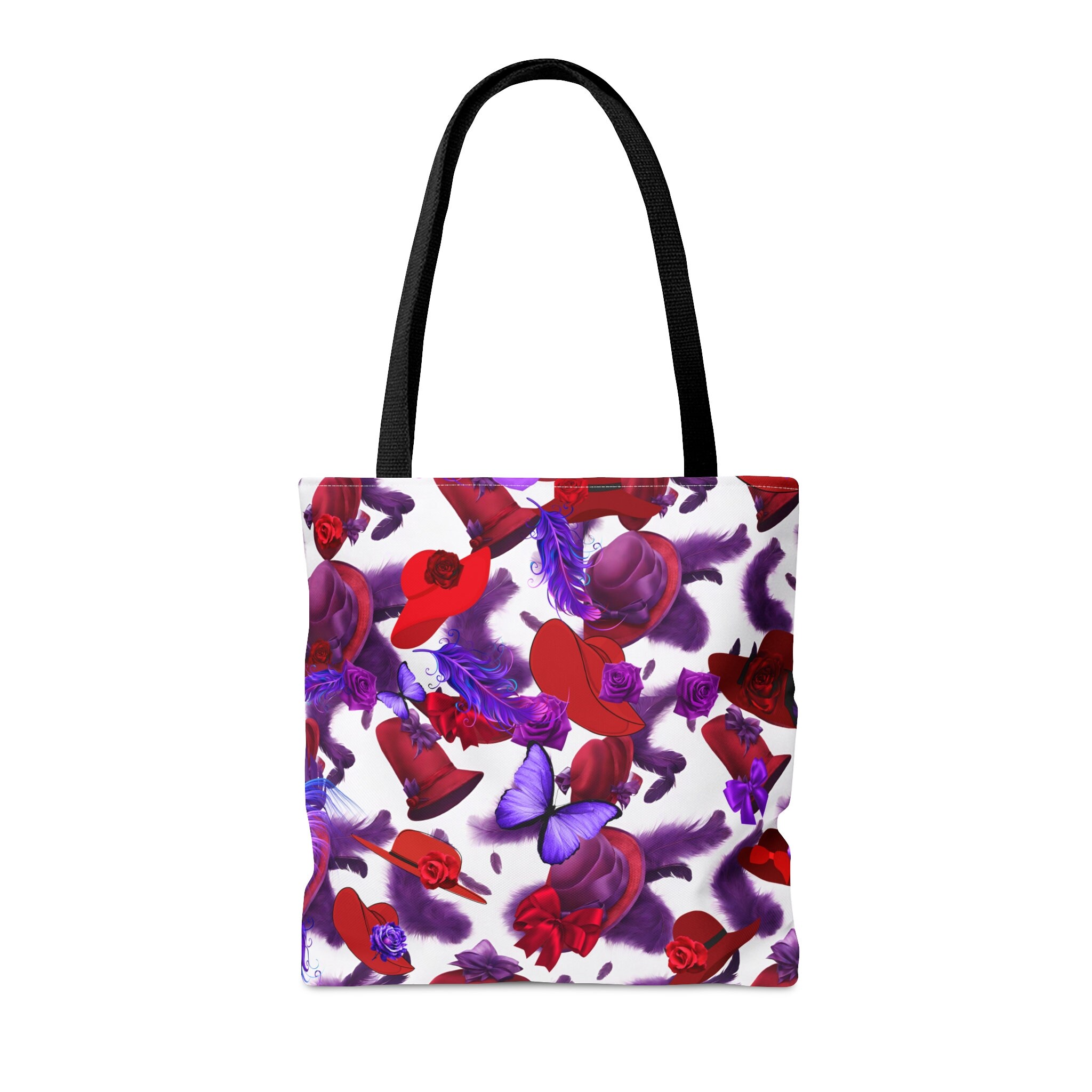Red Hat Tote Bag - Available in Three Sizes in Description - Etsy
