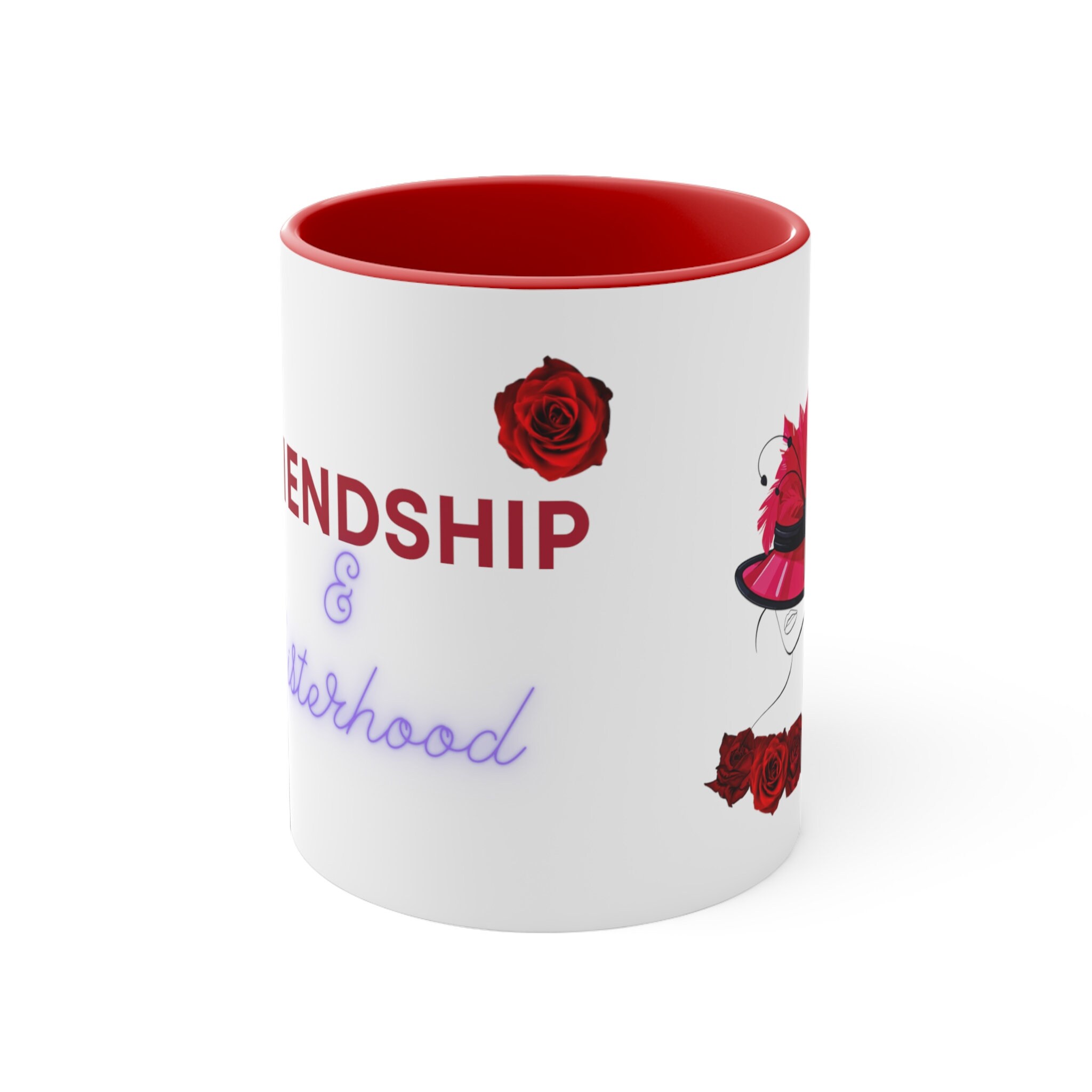 Friendship & Sisterhood Red Hat Coffee Mug, 11oz Red Hat Lady, Great ...