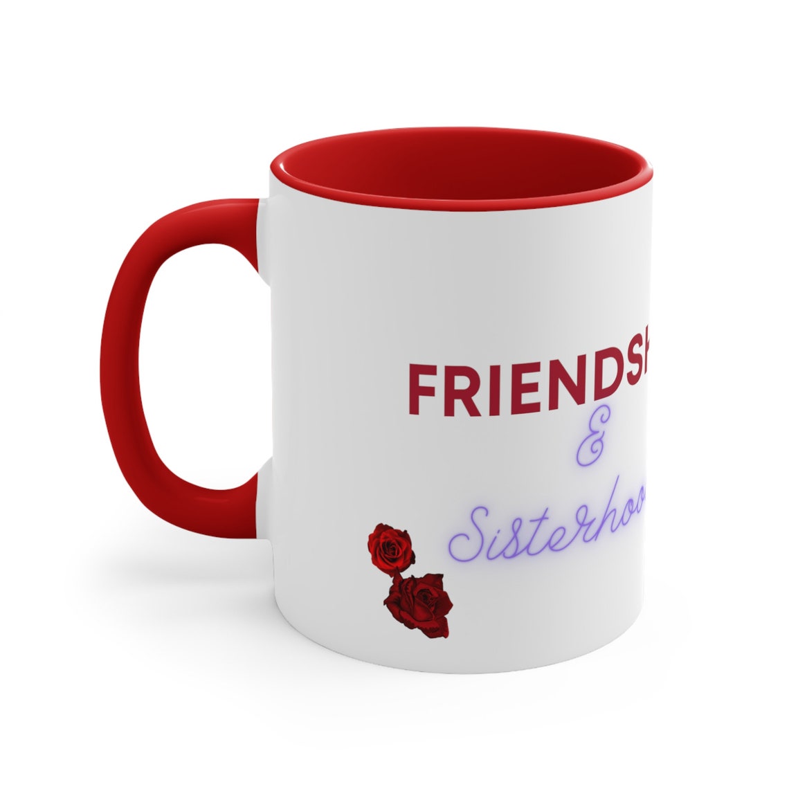 Friendship & Sisterhood Red Hat Coffee Mug, 11oz Red Hat Lady, Great ...