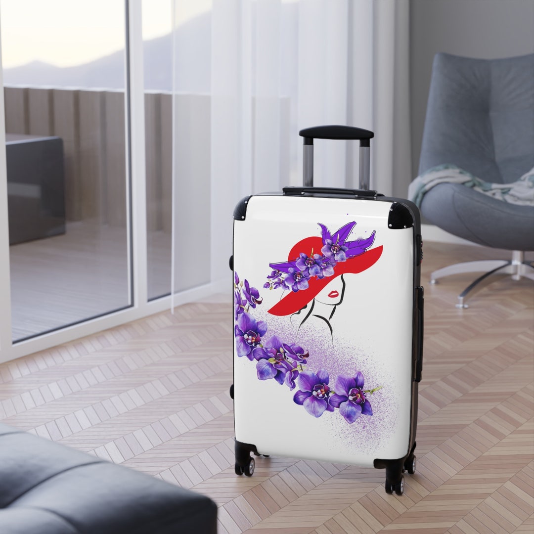 Red Hat, Red Hat Medium or Large Suitcase, Red Hat Lady, Red Hat ...