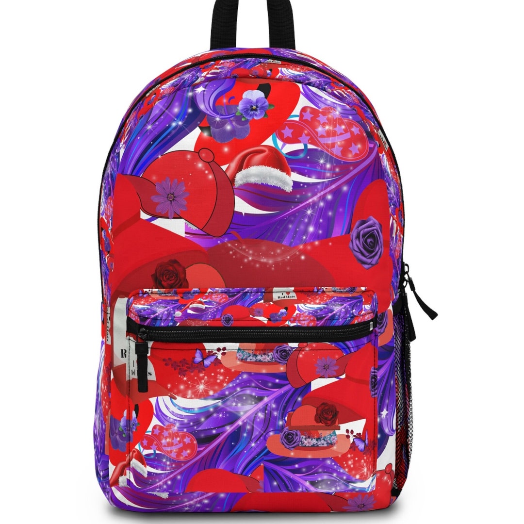 Red Hat Backpack for Red Hatters Gift for Red Hat Tote That is Red and ...