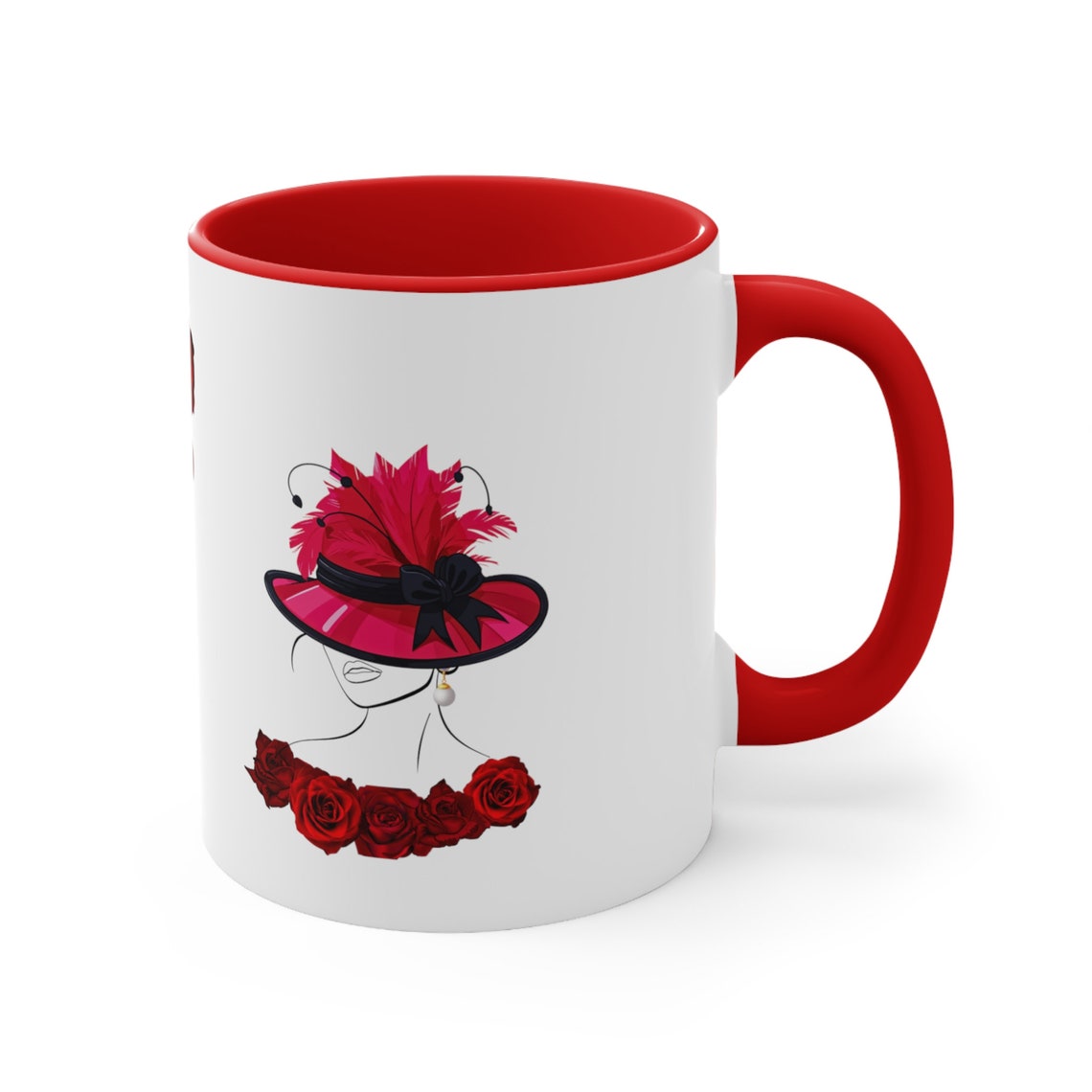 Friendship & Sisterhood Red Hat Coffee Mug, 11oz Red Hat Lady, Great ...