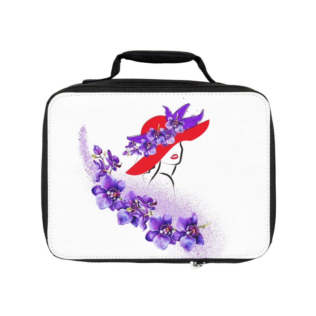 Red Hat Lady Lunch Bag, RHS, Red Hat Society, Red Hat Lady, RHS Gifts ...