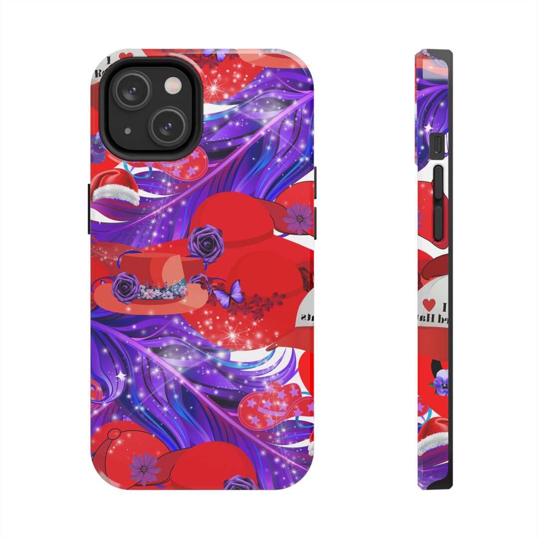 Red Hat Phone Case, RHS, Red Hat Lady, Red Hat, Red Hat Society, Red ...