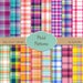 Plaid Digital Paper: Plaid Patterns scrapbooking | Etsy