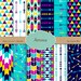 Arrows Digital Paper: Arrow Patterns Tribal | Etsy