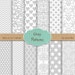 Gray Digital Paper: Gray Patterns gray scrapbook | Etsy