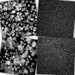 Black Digital Paper: "black Glitter and Bokeh" Black Sparkles, Black ...