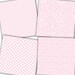 Baby Pink Digital Paper: "baby Pink Patterns" Soft Pink, Light Pink ...