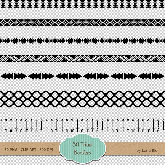 Aztec Border Clip Art
