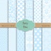 Baby Blue Digital Paper: baby Blue Patterns Soft | Etsy