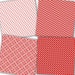 Red Digital Paper: red Patterns Christmas Red Scrapbook Papers, for ...