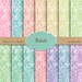 Bokeh Digital Paper Pack: Bokeh Background Rainbow, Pastel Bokeh ...