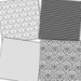 Grey Damask Digital Paper: grey Damask Patterns Grey Digital Paper ...