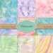 Watercolor Digital Paper: "watercolor Textures" in Rainbow and Pastel ...