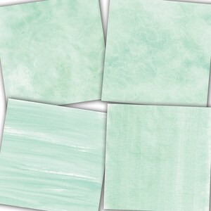 Mint Digital Paper: "mint Textures" Mint Green, Textured Digital Paper ...