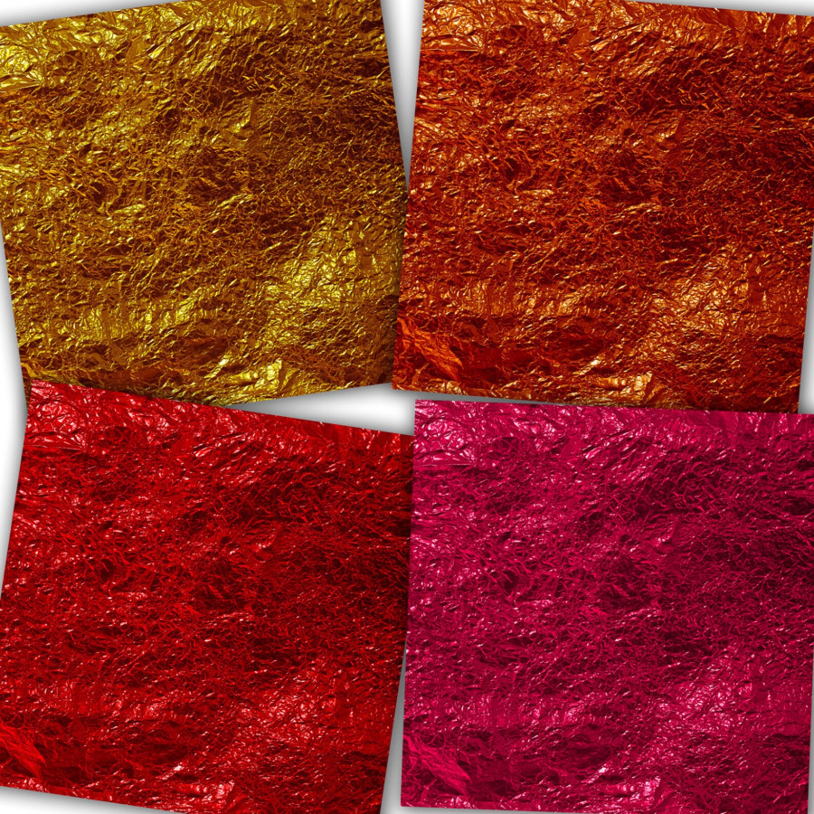 Foil Digital Paper Pack: colorful Foil Colorful - Etsy