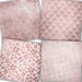 Pink Digital Paper: "pink Foil Patterns" Foil Digital Paper, Metallic ...