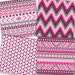 Tribal Digital Paper: " Tribal Patterns" Pink and Grey, With Triangles ...