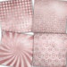 Pink Digital Paper: "pink Foil Patterns" Foil Digital Paper, Metallic ...