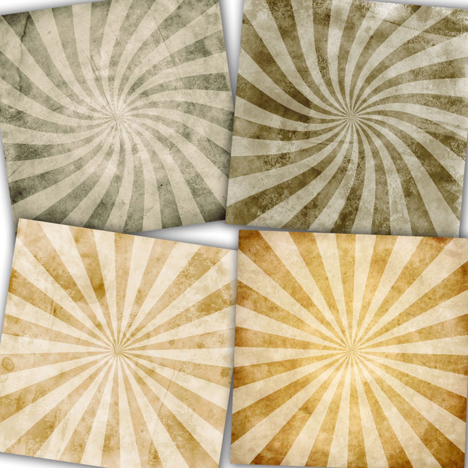 Starburst Digital Paper: grunge Starburst Grunge - Etsy