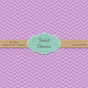 Chevron Digital Paper Pack: "tinted Chevron" Digital Paper Bundle ...