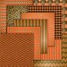 Orange Brown and Gold Digital Paper: "orange and Brown Patterns ...