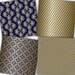 Navy and Gold Digital Paper: navy and Gold Scrapbook Paper, for ...