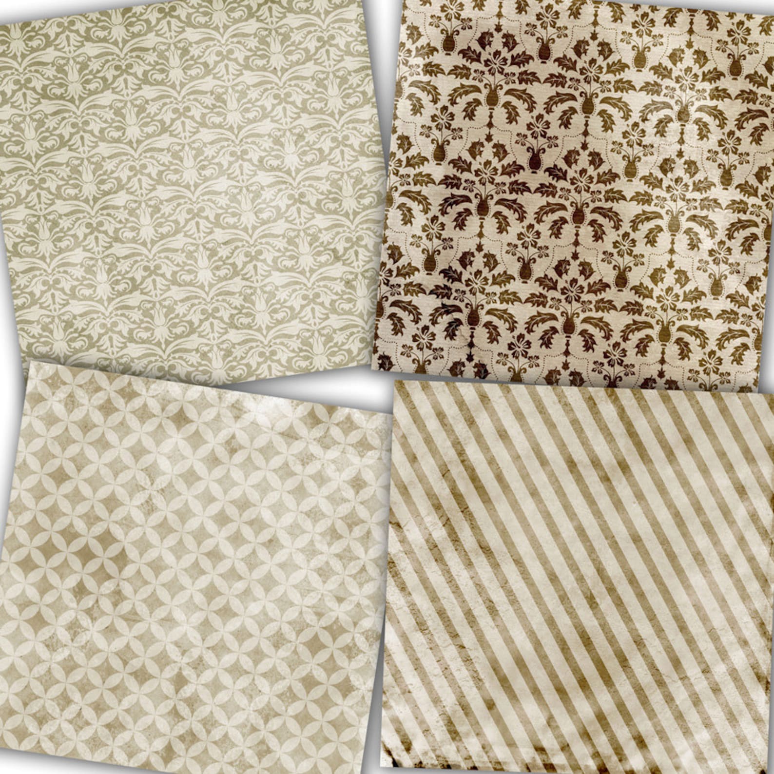 Grunge Digital Paper: grunge Patterns With | Etsy