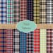 Plaid Digital Paper: "plaid Patterns" Scrapbooking Paper, Plaid ...