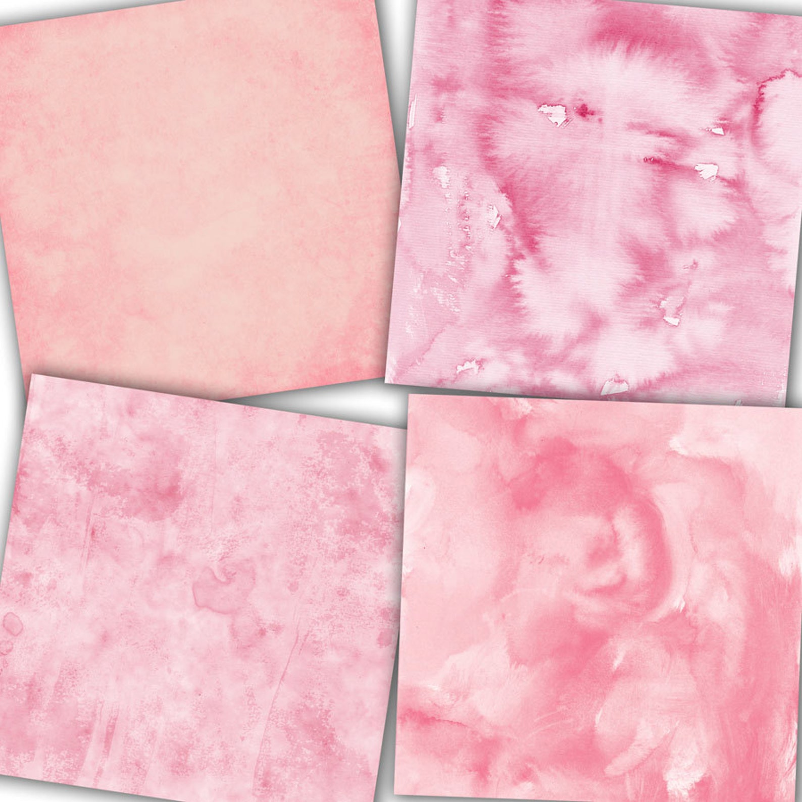 Textured Digital Paper: pink Textures Pink Digital | Etsy