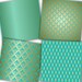 Turquoise and Gold Digital Paper: "turquoise and Gold Patterns" for ...