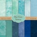 Distressed Digital Paper: blue Green Textures | Etsy