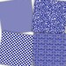 Navy Digital Paper: "navy Blue Patterns " Ultramarine, Royal, Midnight ...