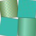 Turquoise and Gold Digital Paper: Scrapbook & Wedding Patterns (digital ...