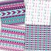 Tribal Digital Paper: " Tribal Patterns" Include Triangles, Chevron ...