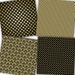 Black and Gold Digital Paper: "black and Gold" Scrapbook Paper ...