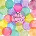 Watercolor Circles Clipart, Handpainted Watercolor Circles Clip Art ...