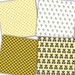 Baby Digital Paper Pack: "neutral Gender Baby" Yellow and Grey With ...