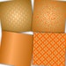 Tangerine & Gold Digital Paper: Scrapbook Patterns (12x12, 300dpi) - Etsy