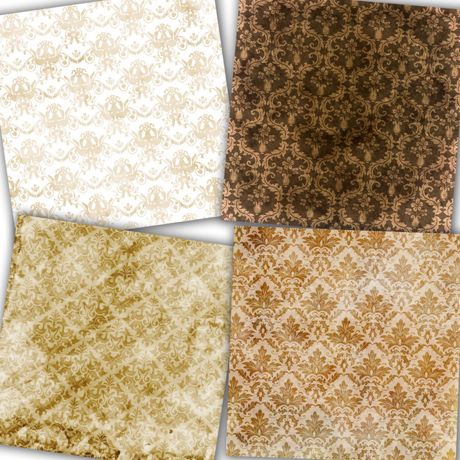 Grunge Digital Paper: grunge Patterns With - Etsy