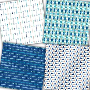 Arrows Digital Paper: arrow Patterns Pantone Spring Digital Paper ...