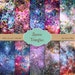 Galaxy Digital Paper: watercolor Galaxy Watercolor Digital Paper, Star ...