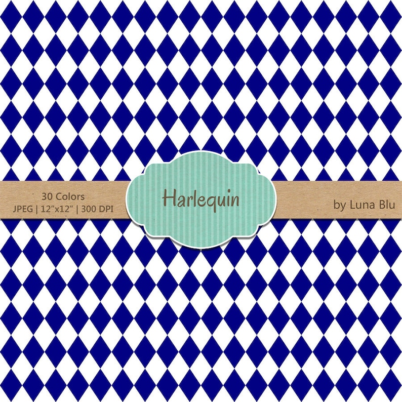 Harlequin Digital Paper Pack: rainbow Harlequin - Etsy